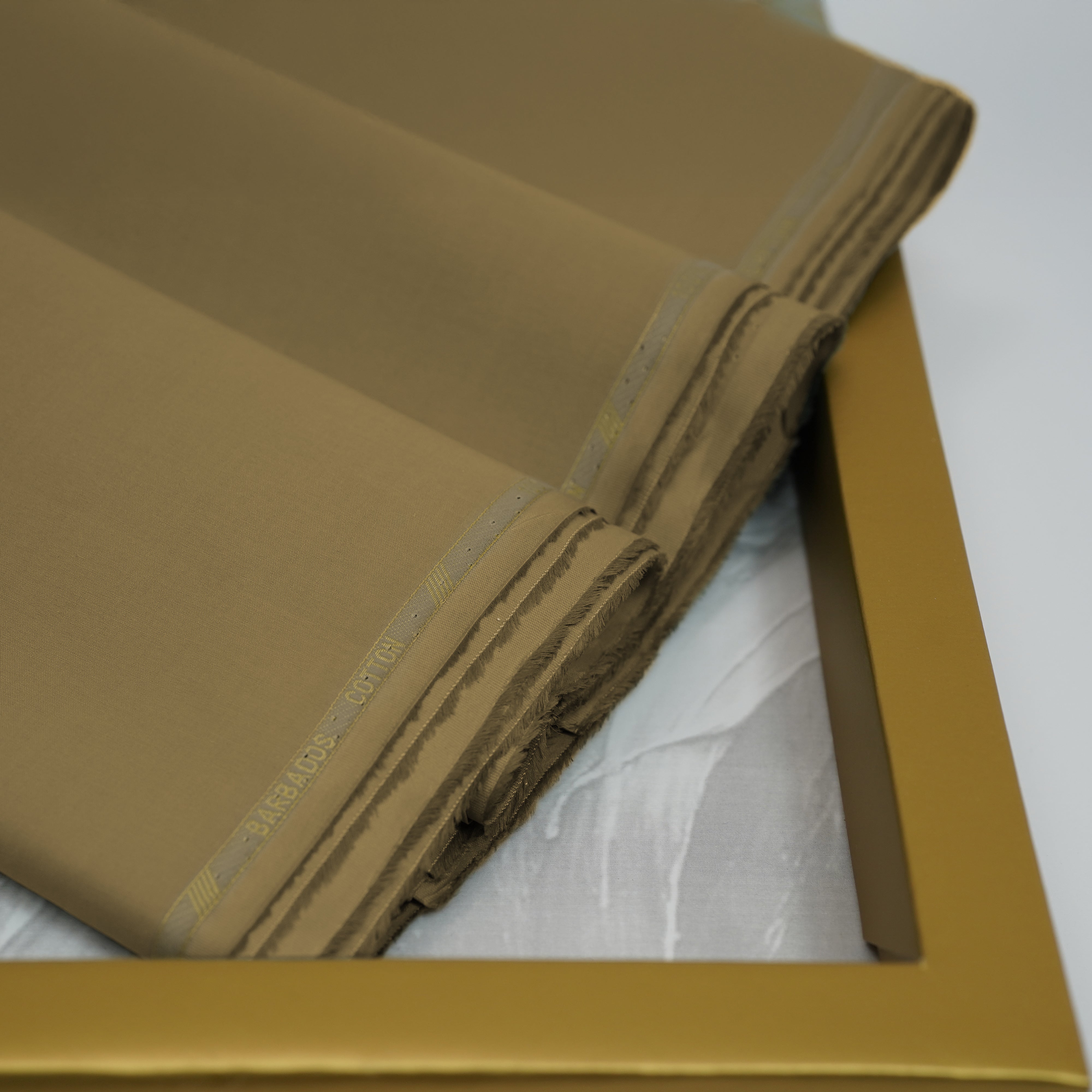 Barbados Camel Pima Cotton | Meem Seen Fabrics
